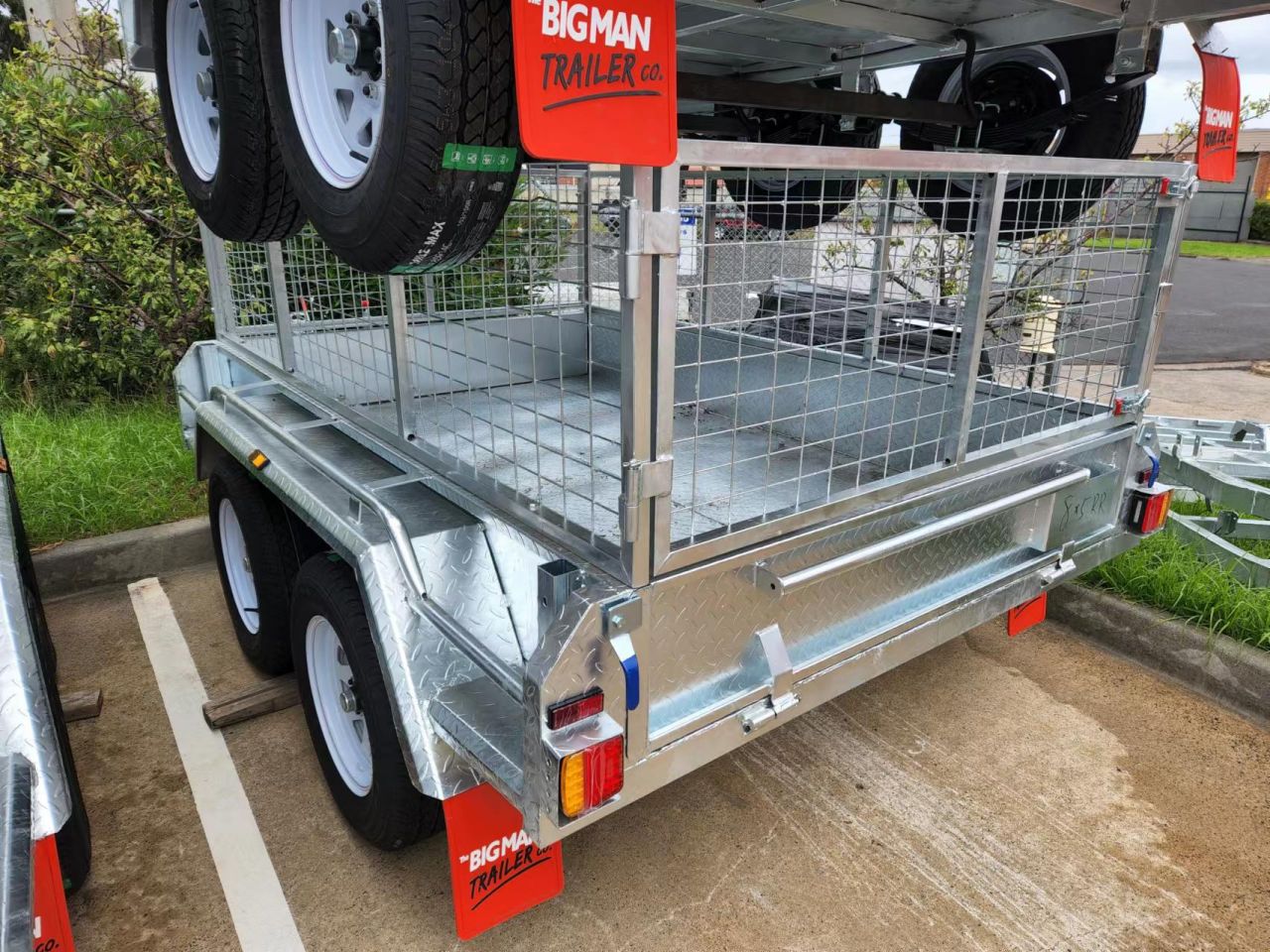 8x5 Tandem Trailer Rocker Roller Heavy Duty Fully Galvanised & Welded ...