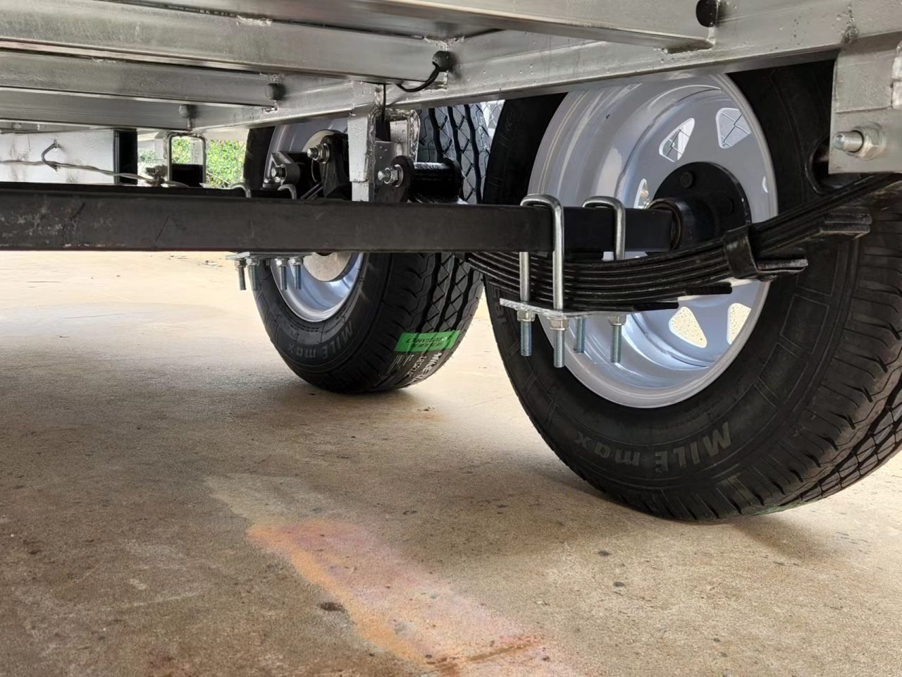 10x6 Tandem Trailer Rocker Roller Fully Galvanised & Welded Heavy Duty ...