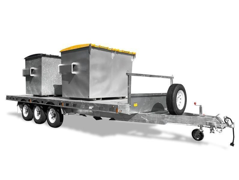 2025 Stonegate 19×8 Heavy Duty Tri-axle Flat Deck Trailer For Sale For ...