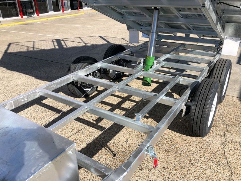 2025 Stonegate 12x7 Hydrualic Flat Top Trailer (3500kg Atm) For Sale At ...