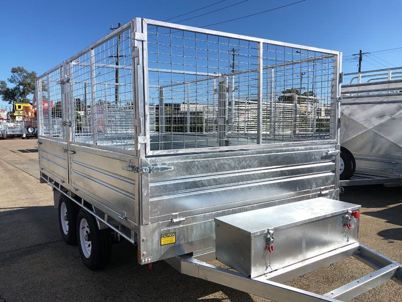 2025 Stonegate 12x7 Hydrualic Flat Top Trailer (3500kg Atm) For Sale At ...
