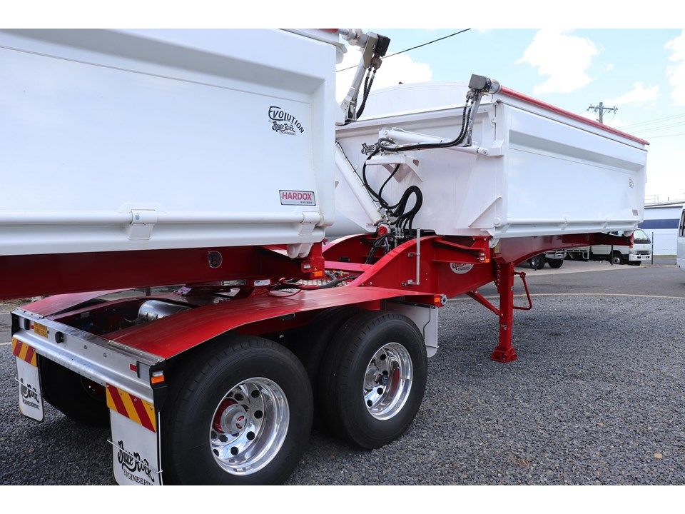 2025 Bruce Rock Engineering !9 Meter Side Tipper B Double In Queensland ...