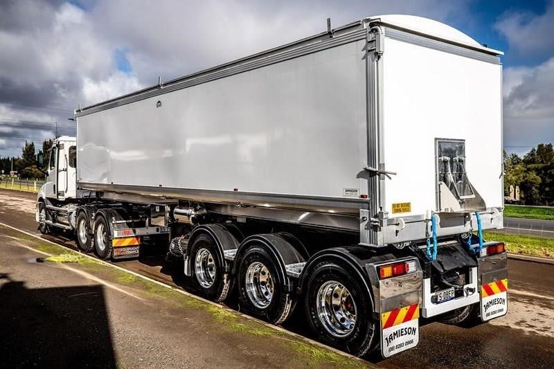 2025 Jamieson Aluminium Rear Chassis / End Tipper - Road Train R Tipper ...