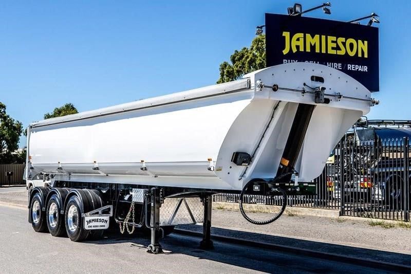 2024 Jamieson Heavy Duty Steel Quarry Rear Chassis / End Tipper Tipper ...