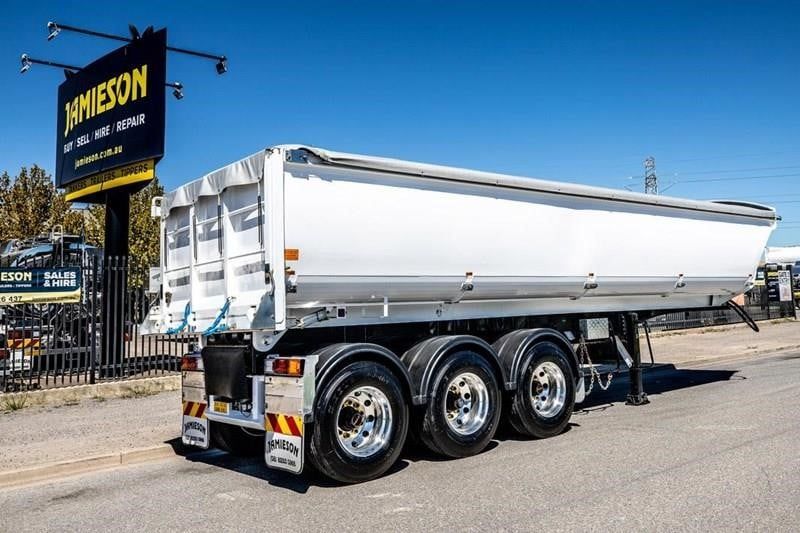 2024 Jamieson Heavy Duty Steel Quarry Rear Chassis / End Tipper Tipper ...