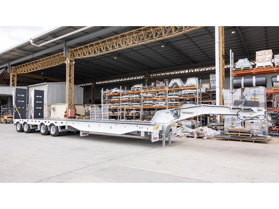 Drake Full Widener Hydraulic Widening Low Loader (3x4, 4x4 Tyre ...
