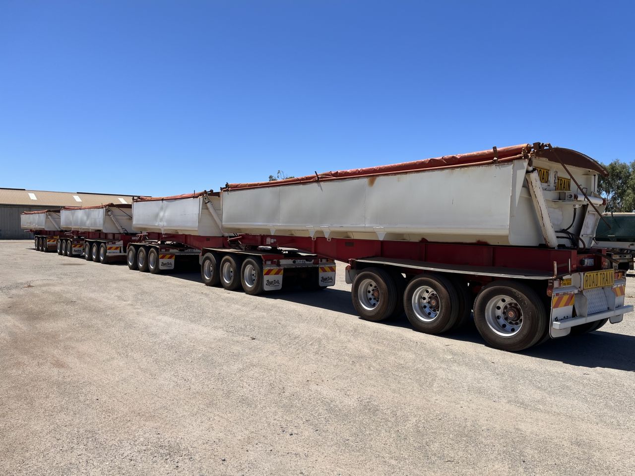 2009 Tristar Side Tipper Quad Set In Western Australia Midwest Truck ...