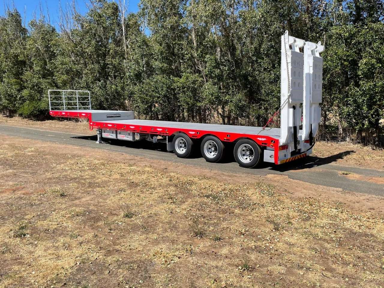 2023 Freighttrans Semi Drop Deck With Bifold Ramps For Sale At $93,500 ...